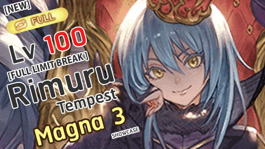 [GBF] Rimuru Tempest FLB showcase Test DMG FA x M3 Raid (Magna3 Grid ...